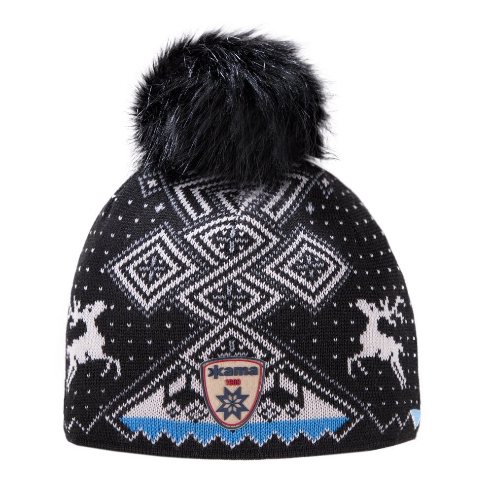 Knitted merino cap Kama A98 - Off White - Woolville.com