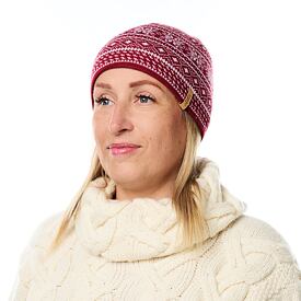 Winter caps with norwegian pattern - Woolville.com